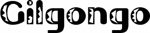 Gilgongo font | Fonts2u.com