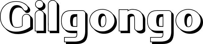 Gilgongo Ombre font | Fonts2u.com