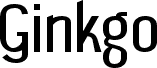 Ginkgo Bold font