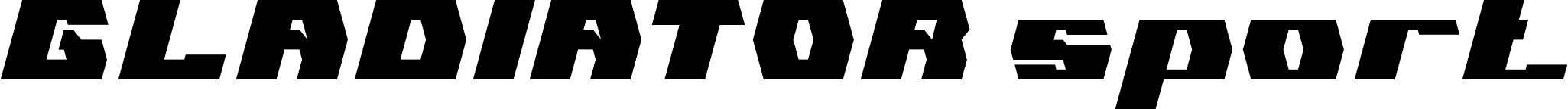 GLADIATOR sport font | Fonts2u.com
