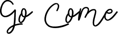 Go Come Demo Sans Serif font