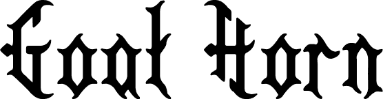 GOAT HORN font | Fonts2u.com