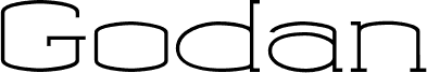 Godan-Thin font | Fonts2u.com