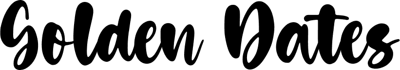 Golden Dates font | Fonts2u.com