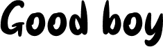 Good Boy font | Fonts2u.com