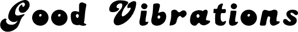 Good Vibrations Solid Italic font | Fonts2u.com