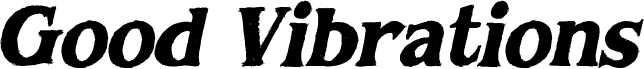 Good Vibrations Regular font