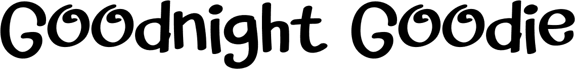 Goodnight Goodie font | Fonts2u.com