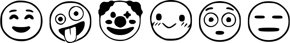 Google Emojis Regular font | Fonts2u.com