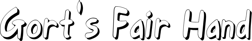 Gort's Fair Hand UprightShadow font | Fonts2u.com