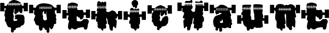 Gothic Haunt Drop police | Fonts2u.com