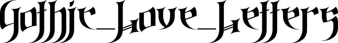 Gothic_Love_Letters font | Fonts2u.com