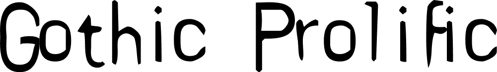 Gothic Prolific Normal font | Fonts2u.com