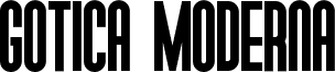 Gotica Moderna Bold Italic KK font