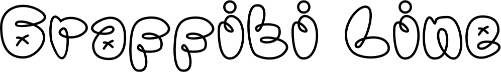 Graffiti Line font | Fonts2u.com