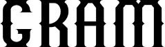 GRAM 03 font