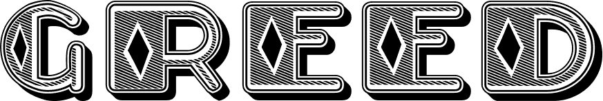 Greed Regular font | Fonts2u.com