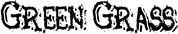 Green Grass font