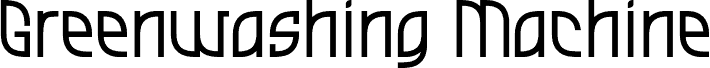 Greenwashing Machine Italic font | Fonts2u.com
