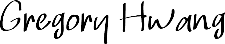 Gregory Hwang font