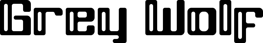 Grey Wolf font | Fonts2u.com