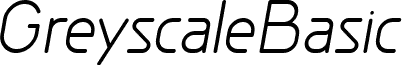 GreyscaleBasic font | Fonts2u.com