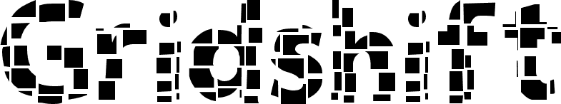 Gridshift font | Fonts2u.com