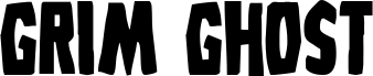 Grim Ghost Bold Italic font | Fonts2u.com