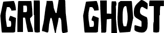 Grim Ghost Outline Regular font | Fonts2u.com