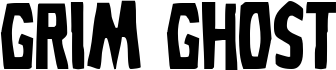 Grim Ghost 3D font | Fonts2u.com