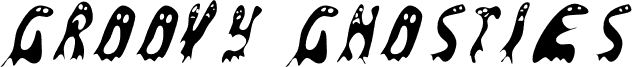 GroovyGhosties-Regular font | Fonts2u.com