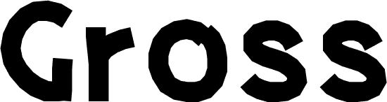 Gross font | Fonts2u.com