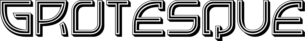 Grotesque Regular font