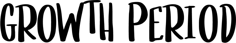 Growth Period FREE font