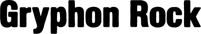 GryphonRock font | Fonts2u.com
