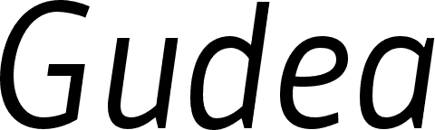 Gudea Italic font | Fonts2u.com