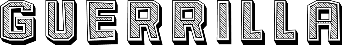 Guerrilla Regular font | Fonts2u.com