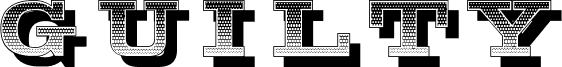 Guilty Regular font | Fonts2u.com