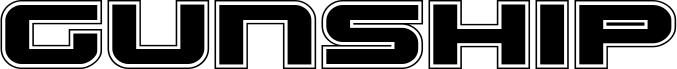 Gunship Condensed font | Fonts2u.com