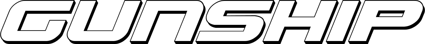 Gunship Shadow Ital font | Fonts2u.com