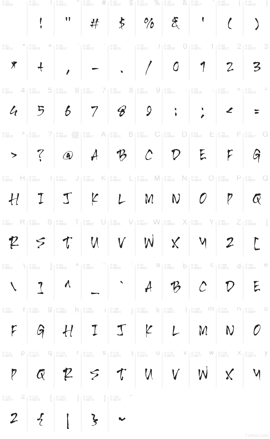 GUTS CANVAS font | Fonts2u.com