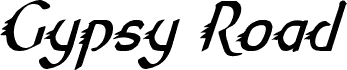 Gypsy Road Outline font | Fonts2u.com