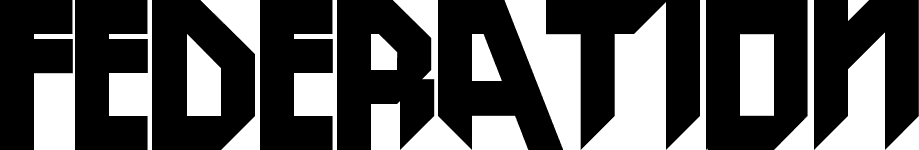 H74 Federation font | Fonts2u.com
