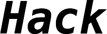Hack Regular 字体 | Fonts2u.com
