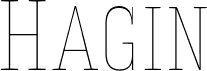 HaginCapsMedium font