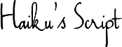 Haiku's Script ver 09 Bold font