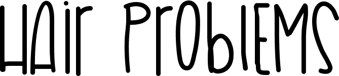 HairProblems font | Fonts2u.com