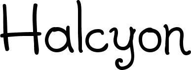 Halcyon font | Fonts2u.com