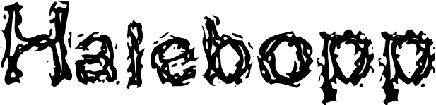 Halebopp font | Fonts2u.com