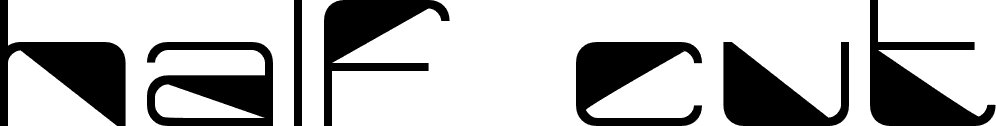 Half Cut font | Fonts2u.com
